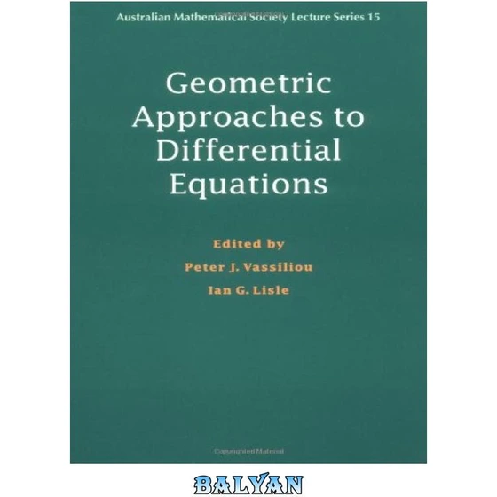 خرید و قیمت دانلود کتاب Geometric approaches to differential equations ...