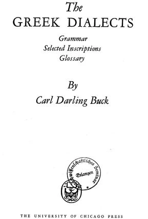 خرید و قیمت دانلود کتاب The Greek dialects : grammar, selected ...