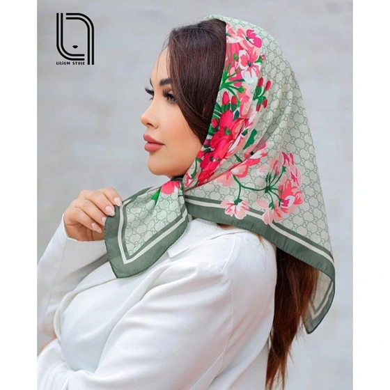 خرید و قیمت مینی اسکارف نخی کد RMN21 | ترب