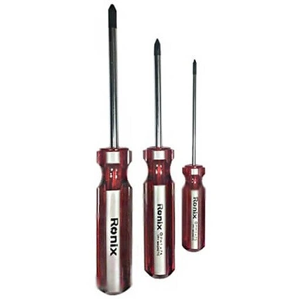 خرید و قیمت ست پیچ گوشتی 7 عددی دسته کریستال رونیکس RONIX کد 2701 | ترب