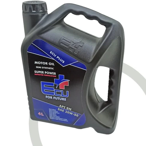 خرید و قیمت روغن موتور اکوپلاس 20W50 SM حجم 4 لیتری | ترب