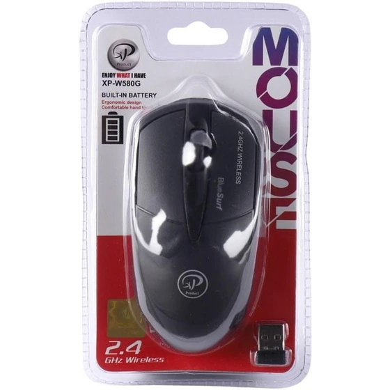 خرید و قیمت ماوس بی سیم ایکس پی پروداکت مدل XP-580W | ترب