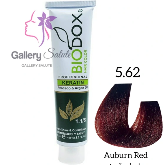 خرید و قیمت رنگ موی حرفه ای بیوداکس شماره 5.62 بلوطی قرمز BioDox COLOR ...
