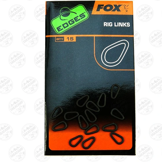 خرید و قیمت کانکتور ریسه اشکی فوکس بسته ۱۵ عددی FOX RIG LINK | ترب