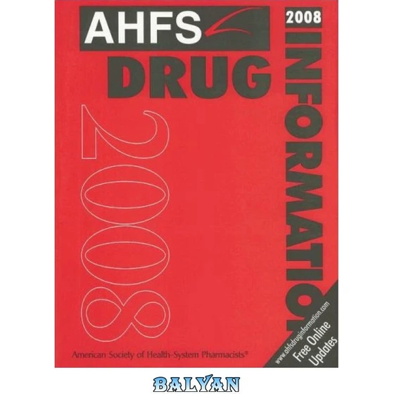 خرید و قیمت دانلود کتاب AHFS Drug Information 2008 | ترب