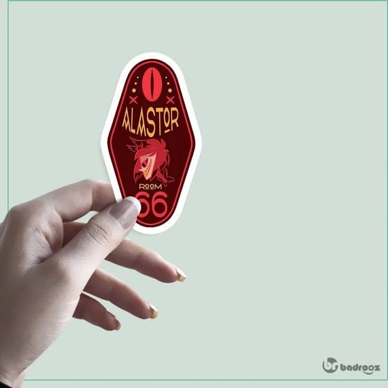 خرید و قیمت استیکر و برچسب hazbin hotel alastor room | ترب