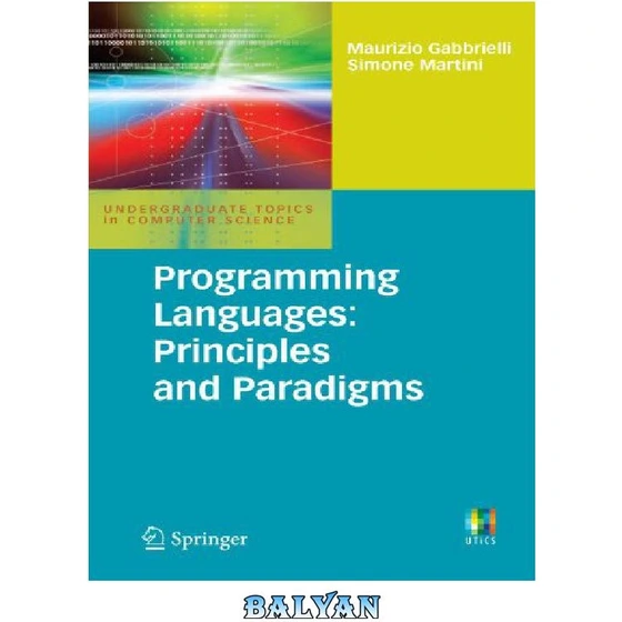 خرید و قیمت دانلود کتاب Programming Languages: Principles and Paradigms | ترب