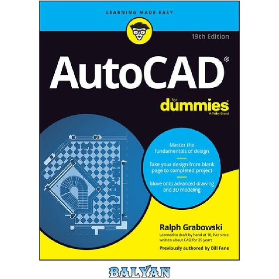 خرید و قیمت دانلود کتاب AutoCAD for Dummies, 19th Edition | ترب