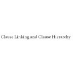 خرید و قیمت دانلود کتاب Clause linking and clause hierarchy : syntax and pragmatics 2010 | ترب