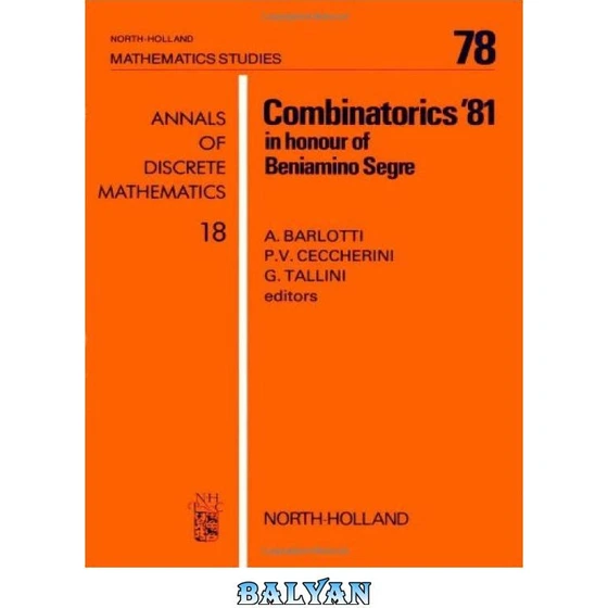 خرید و قیمت دانلود کتاب Combinatorics 1981 Combinatorial Geometrics And Their Applications