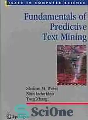 خرید و قیمت دانلود کتاب Fundamentals of Predictive Text Mining – مبانی متن کاوی پیش بینی | ترب