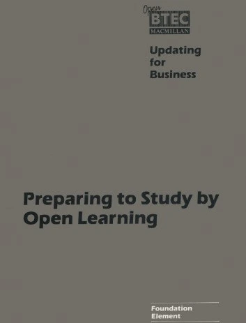 خرید و قیمت دانلود کتاب Preparing to Study by Open Learning: Foundation ...