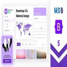 خرید و قیمت کیت رابط کاربری بوت استرپ MDB Standard PRO | ترب