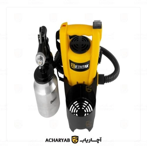 خرید و قیمت پيستوله برقي دوشي خرطومي 500 وات HVLP کنزاکس مدل KSG-1500 | ترب