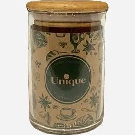 خرید و قیمت بانکه ادویه درب چوبی 300 یونیک مدل UN-1306 | ترب