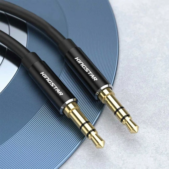 خرید و قیمت کابل صدا 1 به 1 کینگ استار AUX KINGSTAR KA618 1.1M | ترب