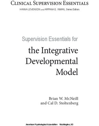 خرید و قیمت دانلود کتاب Supervision Essentials for the Integrative ...