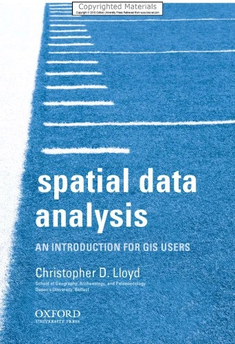خرید و قیمت دانلود کتاب Spatial Data Analysis An Introduction For Gis Users 2010 ترب