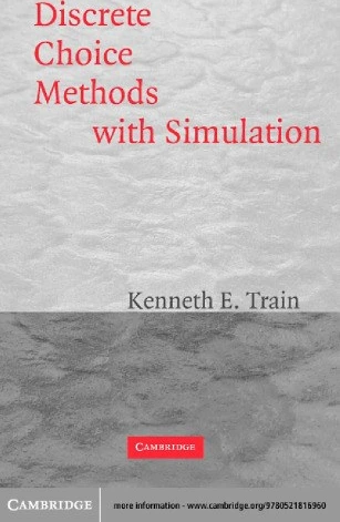 خرید و قیمت دانلود کتاب Discrete Choice Methods with Simulation 2003 | ترب