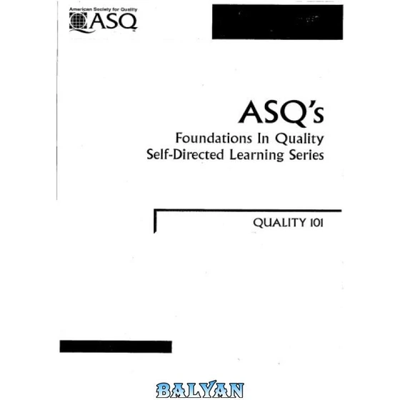 خرید و قیمت دانلود کتاب ASQ's foundations in quality self-directed ...