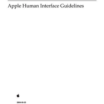 خرید و قیمت دانلود کتاب Apple Human Interface Guidelines 2006-05-23 | ترب