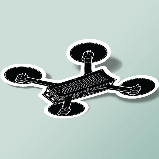 خرید و قیمت استیکر NODE - Drone Racing Sticker | ترب
