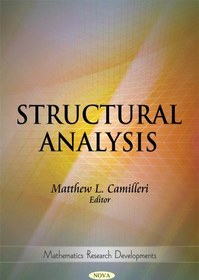 خرید و قیمت دانلود کتاب Structural Analysis (Mathematics Research ...