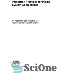 خرید و قیمت دانلود کتاب API RP 574 Inspection Practices for Piping ...