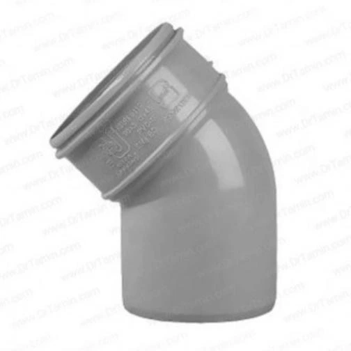 خرید و قیمت زانو 45 درجه سایز 90 UPVC آویسا لوله جی | ترب