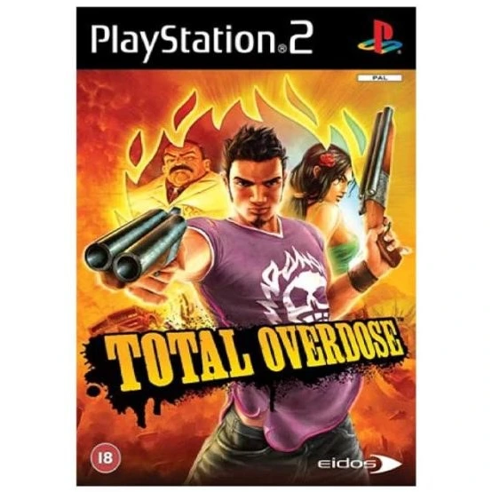 خرید و قیمت بازی PS2 اورجینال Total Overdose | ترب