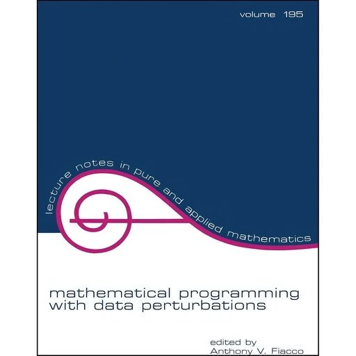 خرید و قیمت کتاب زبان اصلی Mathematical Programming With Data Perturbations ترب