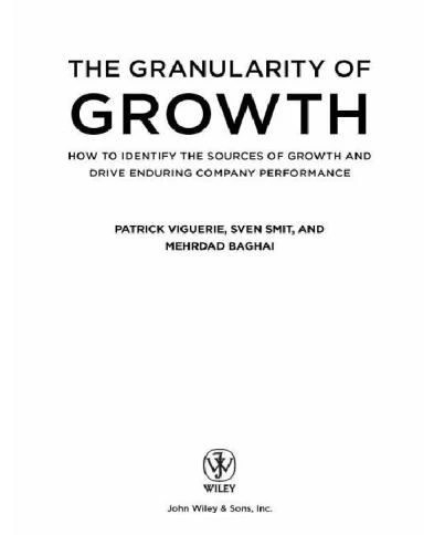 خرید و قیمت دانلود کتاب The granularity of growth: how to identify the ...
