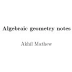 خرید و قیمت دانلود کتاب Algebraic geometry notes version 4 May 2011 | ترب