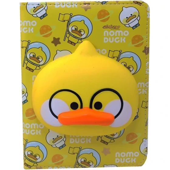 خرید و قیمت دفتر پلنر اسکویشی دار طرح اردک زرد NOMO.DUCK | ترب