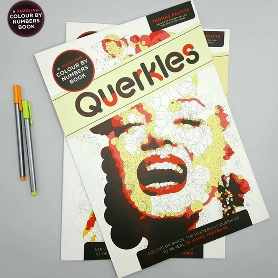 خرید و قیمت Querkles (A puzzling colour by numbers book) | ترب
