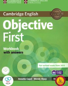 خرید و قیمت Objective first fourth edition ST+WB+CD کتاب زبان | ترب