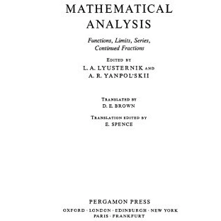 خرید و قیمت دانلود کتاب Mathematical analysis : functions, limits, series, continued fractions ...