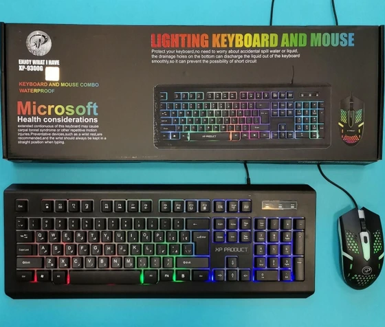 خرید و قیمت موس و کیبورد mouse & keyboard گیمینگ xp - 10400k | ترب