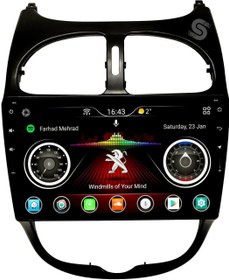 خرید و قیمت مانیتور فابریک اندروید 9 اینچ(11 اینچ) خودرو پژو Peugeot 206 برد T3L | ترب