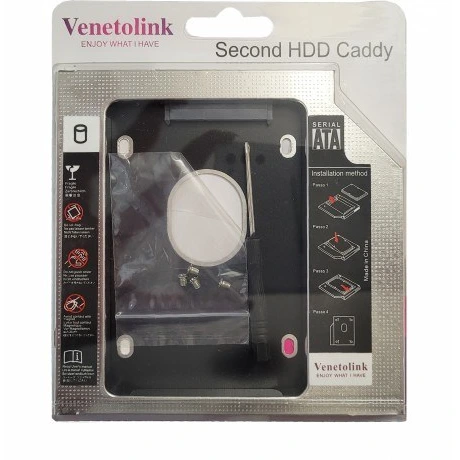 خرید و قیمت براکت هارد اینترنال و VENETOLINK SSD سایز 9.5 میلی متر | ترب