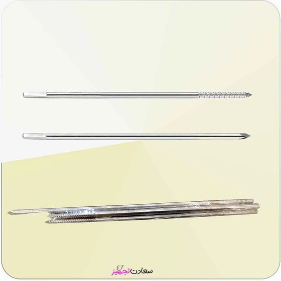 خرید و قیمت پین استینمن دنده دار - ابزار پزشکی- جراحی THREADED steinman ...