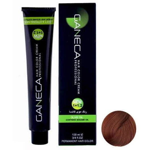 خرید و قیمت رنگ مو گانسا (Ganeca) شماره 8.657 حجم 100 میلی‌لیتر مسی ...