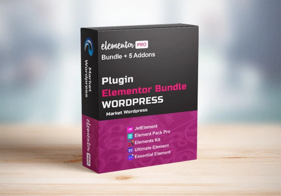 خرید و قیمت Elementor Pro Bundle Free Download + 5 Addons | ترب