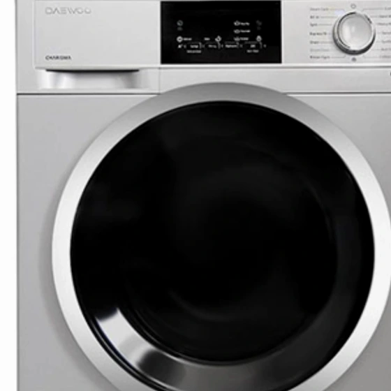 خرید و قیمت ماشین لباسشویی دوو DWK-CH840S نقره ای 8 کیلویی سری کاریزما | ترب