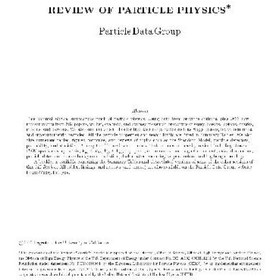 خرید و قیمت دانلود کتاب Review of particle physics | ترب