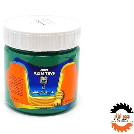 خرید و قیمت مادر رنگ اکریلیک سبز آذین طیف – خلق رنگ‌های سبز دلخواه و ...