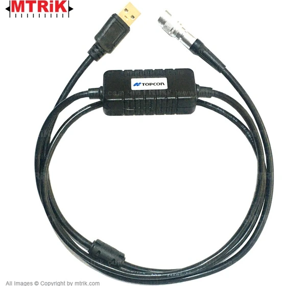 خرید و قیمت کابل تخلیه توتال استیشن تاپکن مدل YC8-6P ا YC8-6P TOPCON ...