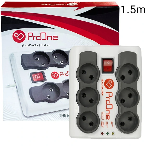 خرید و قیمت محافظ 6خانه 1.5متری پرووان PROONE PPS610 | ترب