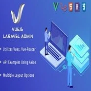 خرید و قیمت دانلود VueJS Laravel Admin Template | ترب
