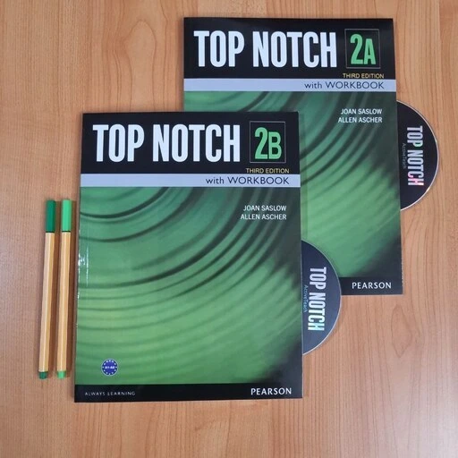 خرید و قیمت کتاب آموزش زبان تاپ ناچ ویرایش سوم(3rd ed) همراه با سی دی ...